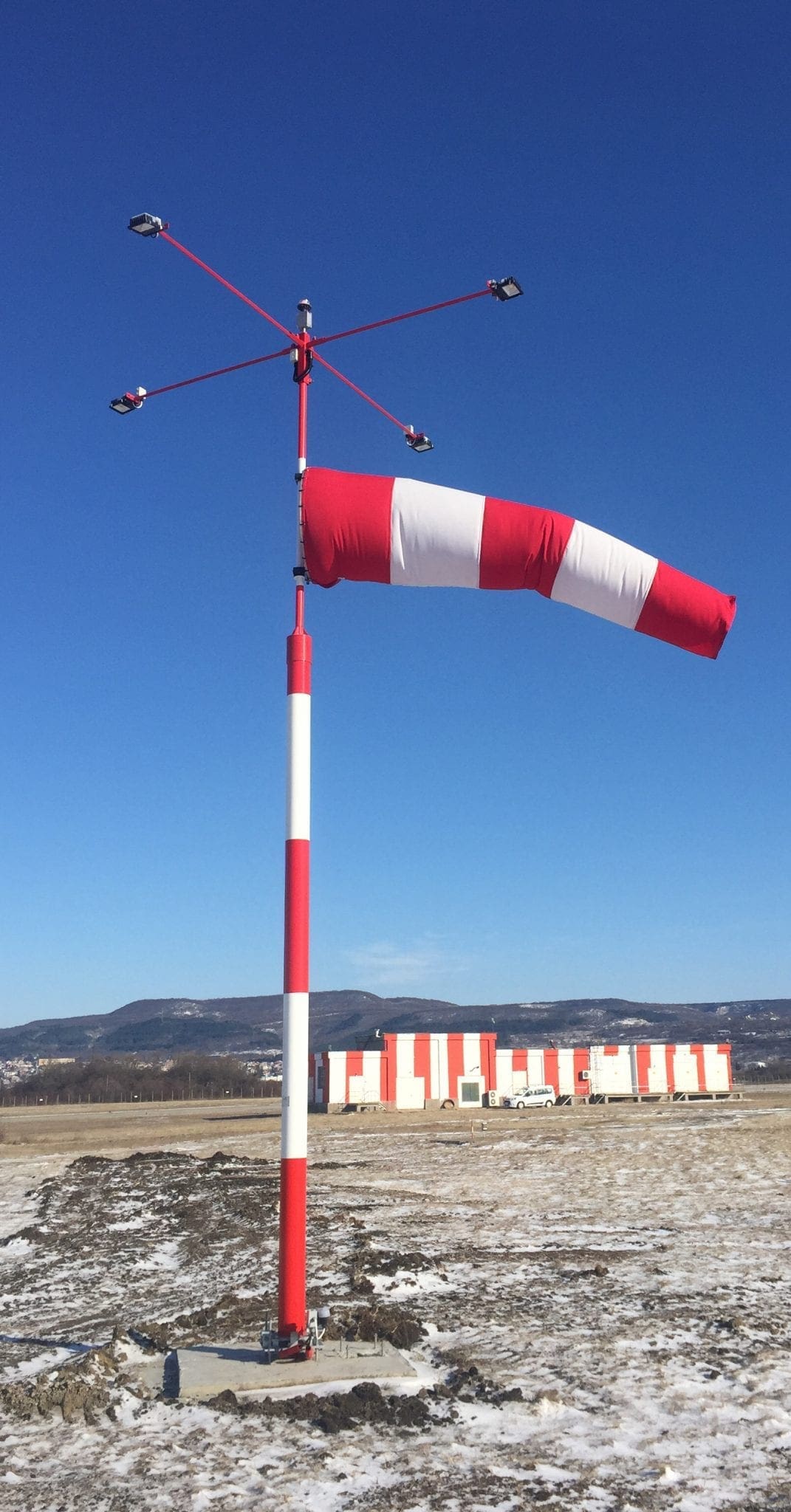 Windsock Masts - Internally and Externally Lit | Pollite