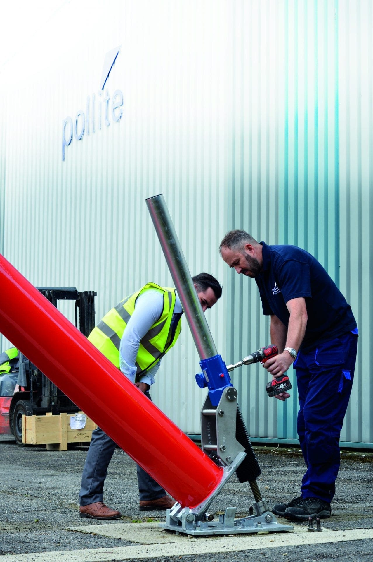 Meteorological Masts - Pollite - RVR, AWOS etc. - UK manufactured