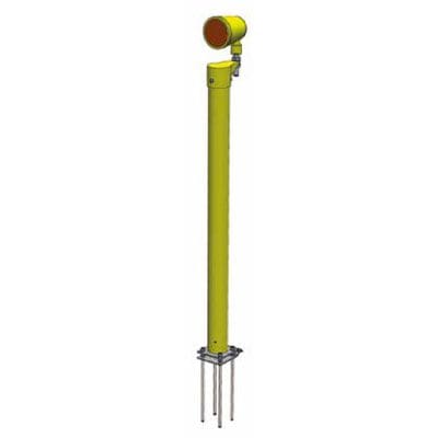 Single Light Approach Mast (125mm) | Product Spotlight | Pollite