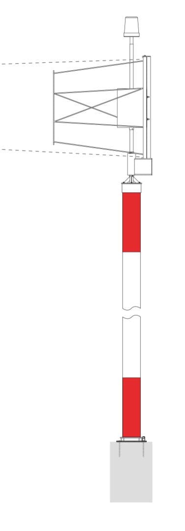 Internally Lit Windsock Mast MkII | Product Spotlight | Pollite Internally Lit Windsock Mast MkII | Product Spotlight | Pollite